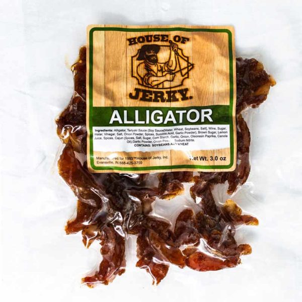 Cajun Alligator Jerky – Snack Size – House of Jerky